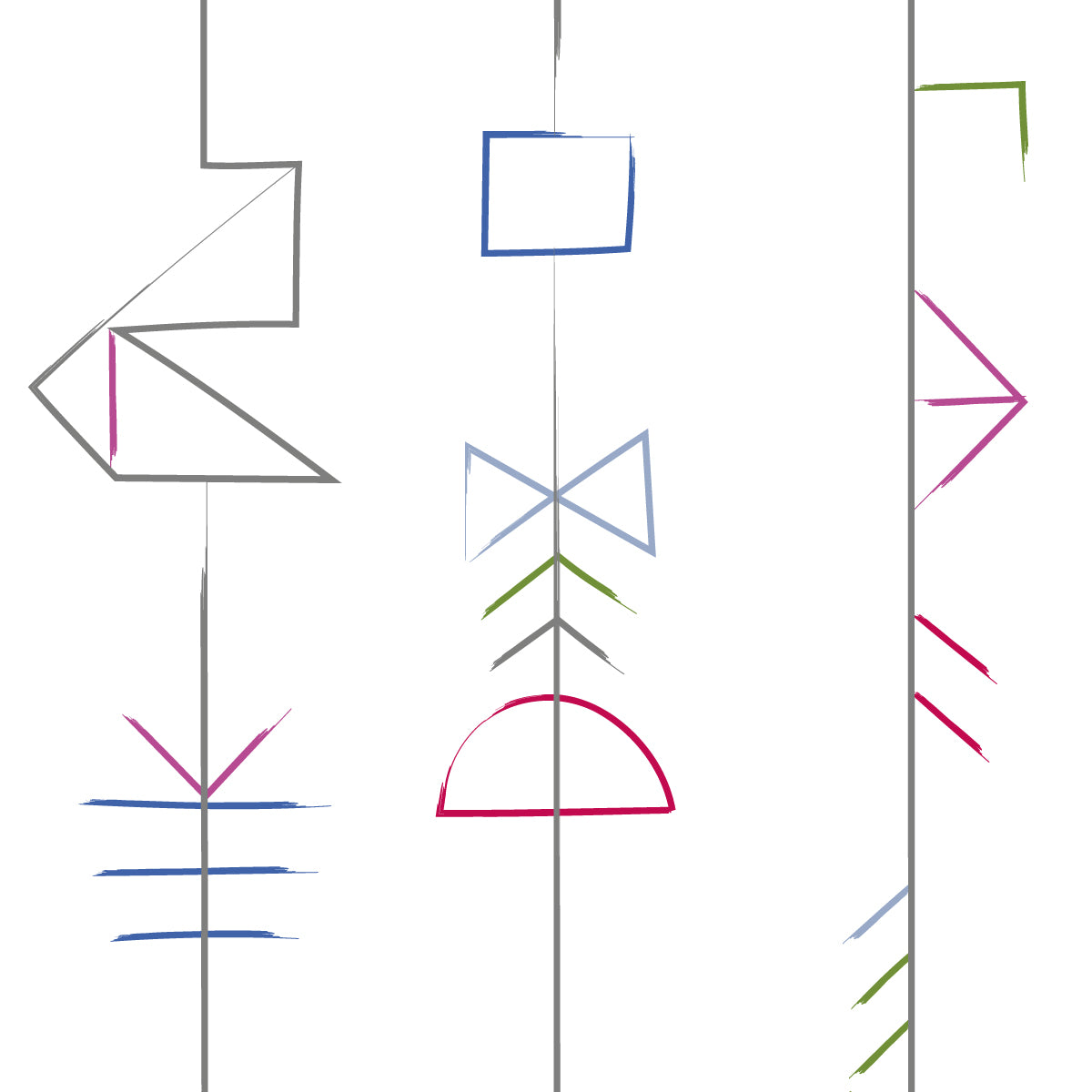 LOUSTIC Multicolore – Trait Français